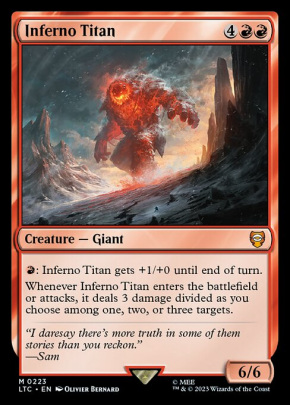 MTGNexus - Inferno Titan from Tales of Middle-earth Commander