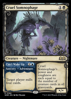 MTGNexus - Cruel Somnophage // Can't Wake Up from Wilds of Eldraine