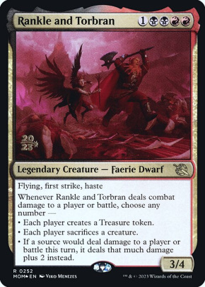 MTGNexus - Rankle and Torbran from March of the Machine Promos