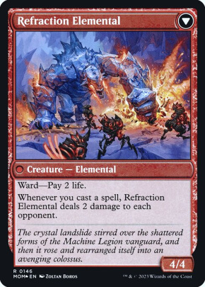MTGNexus - Invasion of Karsus // Refraction Elemental from March of the Machine Promos