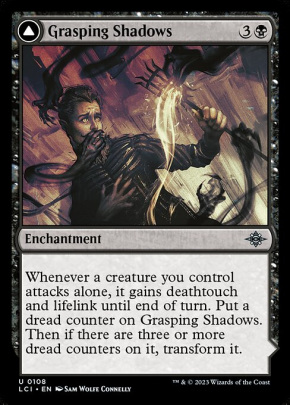 MTGNexus - Grasping Shadows // Shadows' Lair from The Lost Caverns of Ixalan