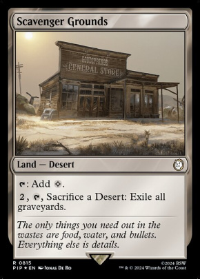 MTGNexus - Scavenger Grounds from Fallout