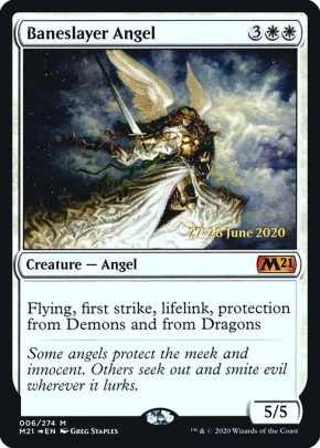 MTGNexus - Baneslayer Angel from Core Set 2021 Promos