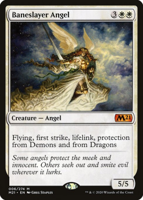 MTGNexus - Baneslayer Angel from Core Set 2021