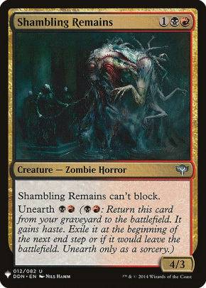 MTGNexus - Shambling Remains from The List