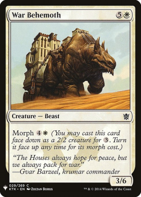 MTGNexus - War Behemoth from The List