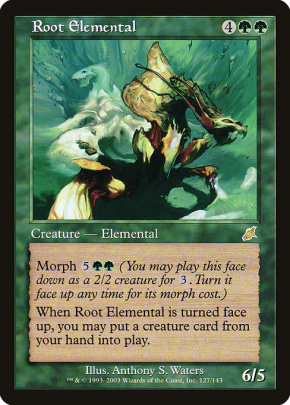MTGNexus - Root Elemental Art by Anthony S. Waters