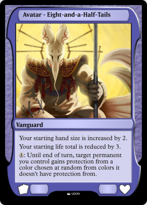 MTGNexus - Eight-and-a-Half-Tails Avatar from Magic Online Avatars