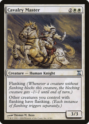 MTGNexus - Cavalry Master from Time Spiral