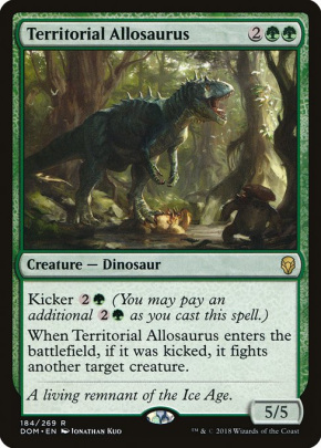 MTGNexus - Territorial Allosaurus from Dominaria