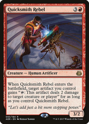 MTGNexus - Quicksmith Rebel from Aether Revolt