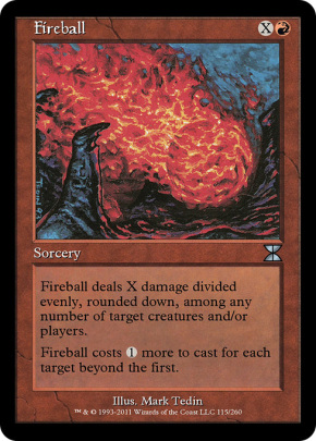MTGNexus - Fireball from Masters Edition IV