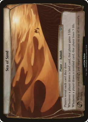 MTGNexus - Sea of Sand from Planechase Planes