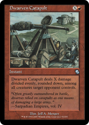 MTGNexus - Dwarven Catapult from Masters Edition