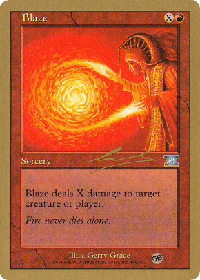 MTGNexus - Blaze from World Championship Decks 2000