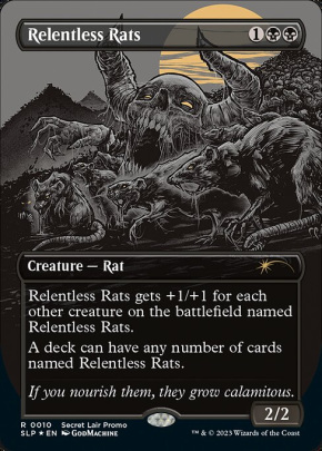 MTGNexus - Relentless Rats from Secret Lair Showdown