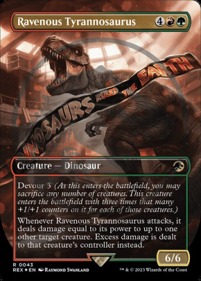 MTGNexus - Ravenous Tyrannosaurus from Jurassic World Collection