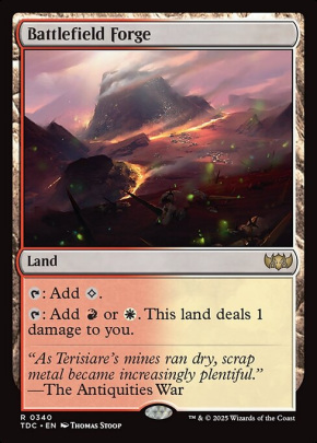 MTGNexus - Battlefield Forge from Tarkir: Dragonstorm Commander