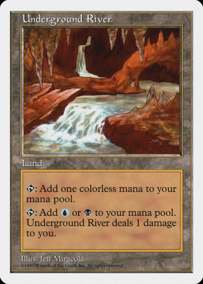 MTGNexus - Underground River from Fifth Edition