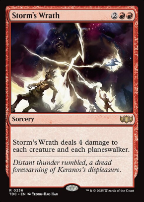 MTGNexus - Storm's Wrath from Tarkir: Dragonstorm Commander