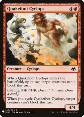 MTGNexus - Quakefoot Cyclops from The List