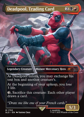 MTGNexus - Deadpool, Trading Card from Secret Lair Drop Series