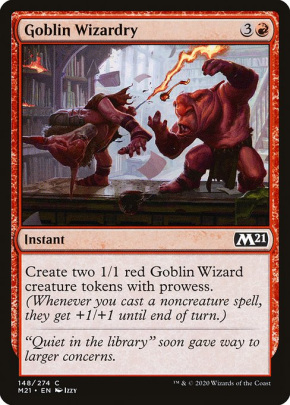 MTGNexus - Goblin Wizardry from Core Set 2021