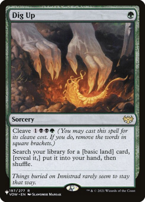 MTGNexus - Dig Up from The List