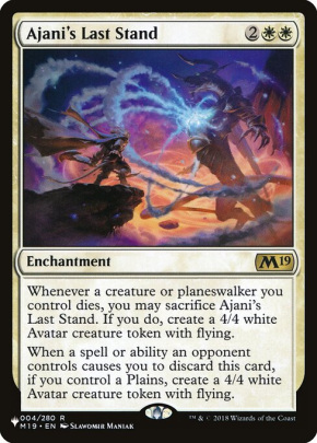 MTGNexus - Ajani's Last Stand from The List