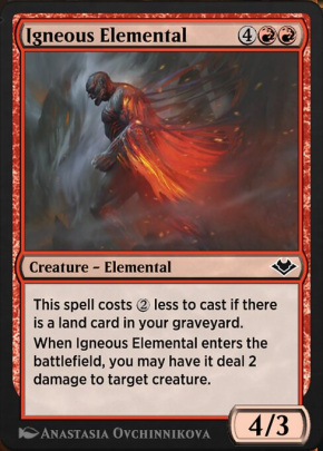 MTGNexus - Igneous Elemental from Jumpstart: Historic Horizons