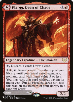 MTGNexus - Plargg, Dean of Chaos // Augusta, Dean of Order from The List