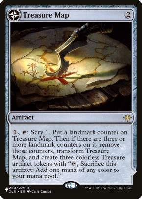 MTGNexus - Treasure Map // Treasure Cove from The List