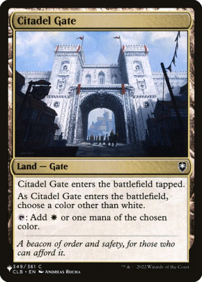 MTGNexus - Citadel Gate from The List
