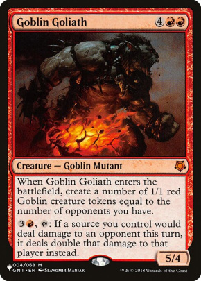MTGNexus - Goblin Goliath from The List