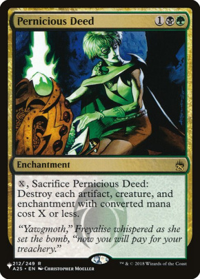 MTGNexus - Pernicious Deed from The List