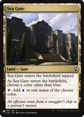 MTGNexus - Sea Gate from The List