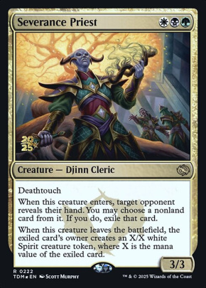 MTGNexus - Severance Priest from Tarkir: Dragonstorm Promos
