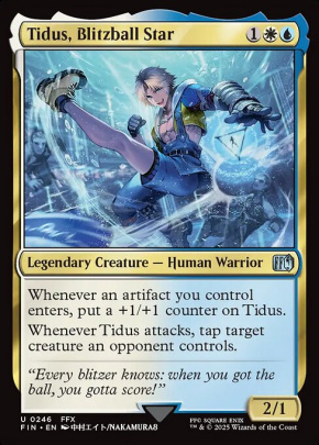 MTGNexus - Tidus, Blitzball Star from Final Fantasy