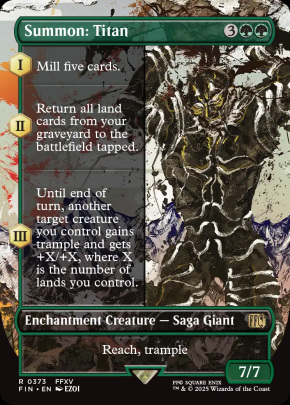 MTGNexus - Summon: Titan from Final Fantasy