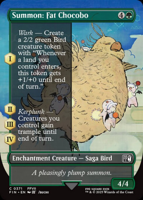 MTGNexus - Summon: Fat Chocobo from Final Fantasy