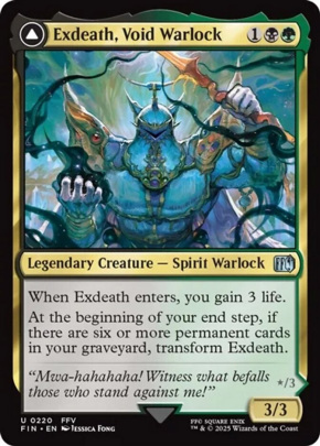 MTGNexus - Exdeath, Void Warlock // Neo Exdeath, Dimension's End from Final Fantasy