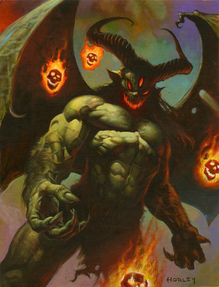 MTGNexus - Urami token Art by Alex Horley-Orlandelli