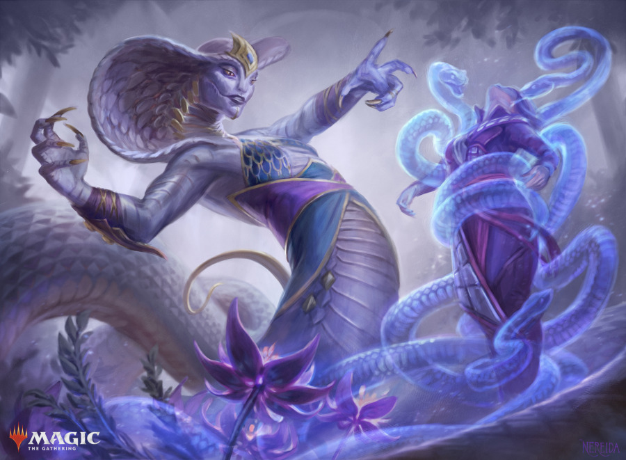 MTGNexus - Constrictor Sage Art by Nereida