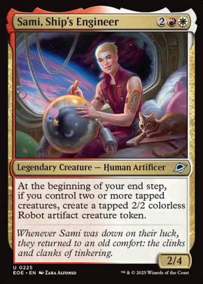 MTGNexus - Sami, Ship's Engineer from Edge of Eternities