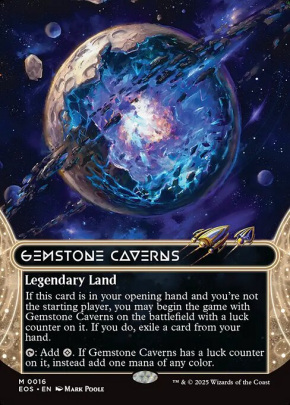 MTGNexus - Gemstone Caverns from Edge of Eternities: Stellar Sights