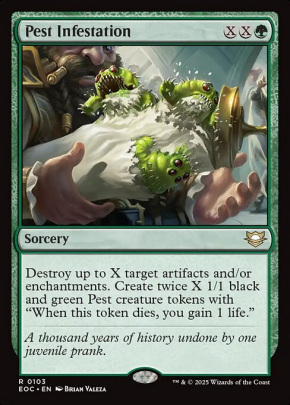 MTGNexus - Pest Infestation from Edge of Eternities Commander