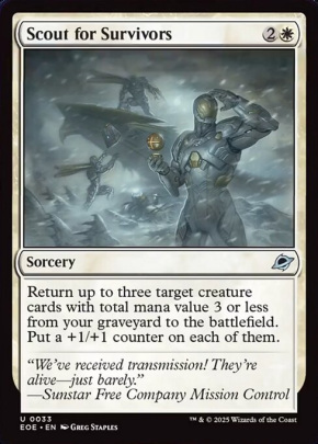 MTGNexus - Scout for Survivors from Edge of Eternities