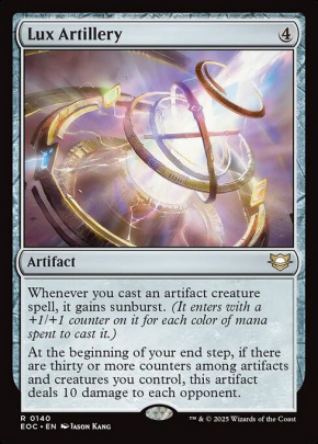 MTGNexus - Lux Artillery from Edge of Eternities Commander