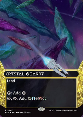 MTGNexus - Crystal Quarry from Edge of Eternities: Stellar Sights