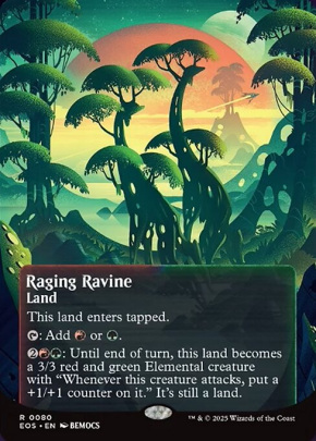 MTGNexus - Raging Ravine from Edge of Eternities: Stellar Sights